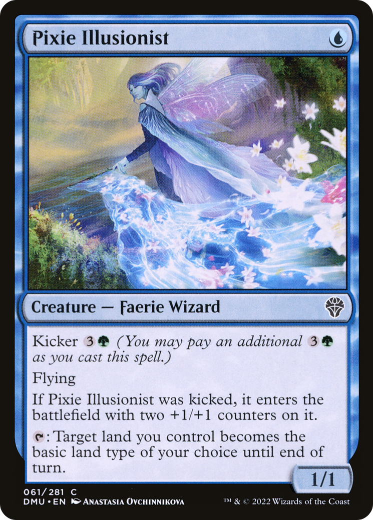 Pixie Illusionist (DMU-061) - Dominaria United Foil – Danireon Cards & Games