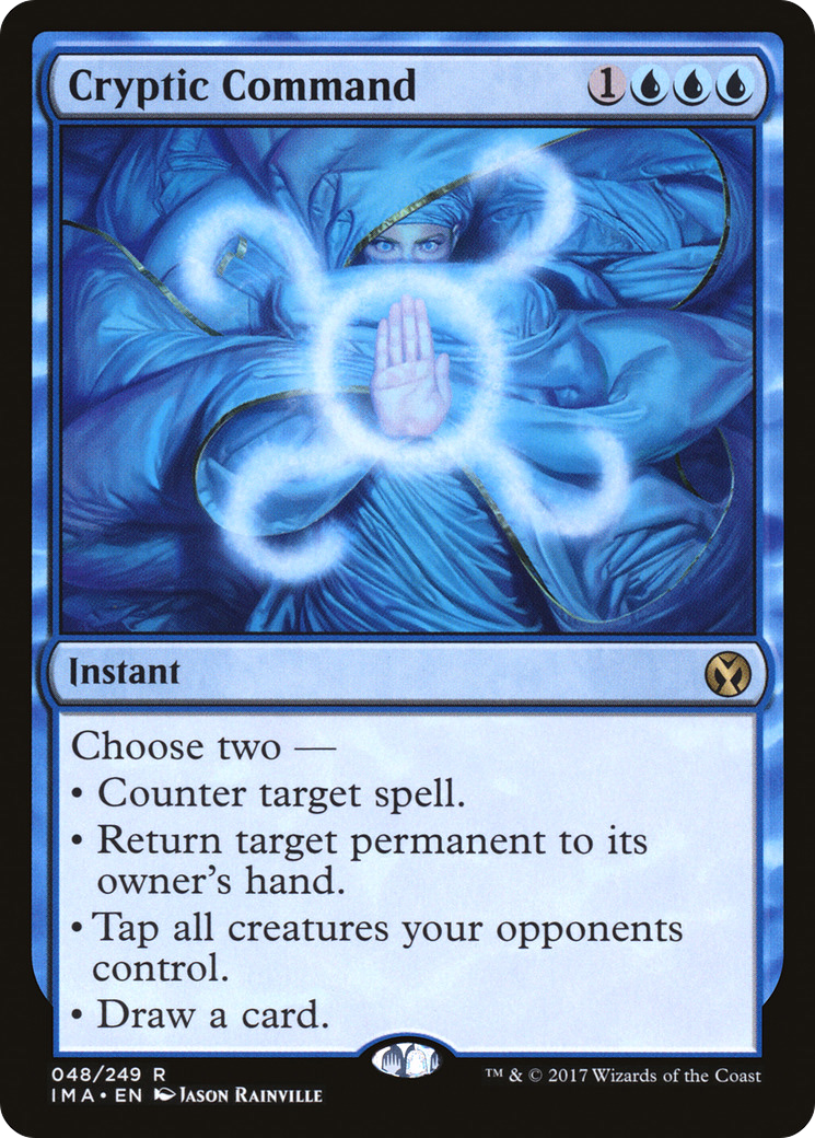 Cryptic Command (IMA-048) - Iconic Masters Foil – Danireon Cards & Games