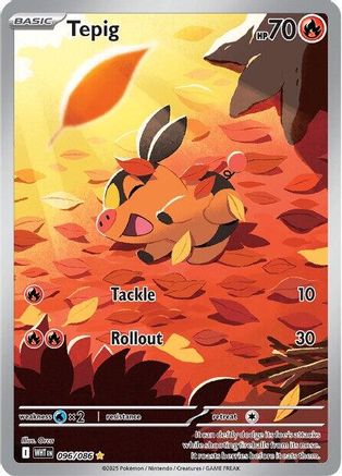 Tepig - 096/086 96 - SV White Flare Holofoil – Danireon Cards & Games