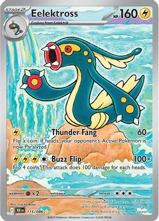 Eelektross - 115/086 115 - SV Black Bolt Holofoil – Danireon Cards & Games