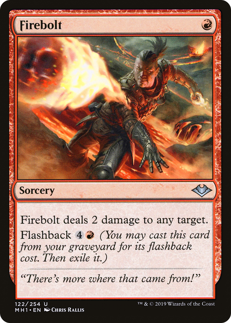 Firebolt (MH1-122) - Modern Horizons – Danireon Cards & Games