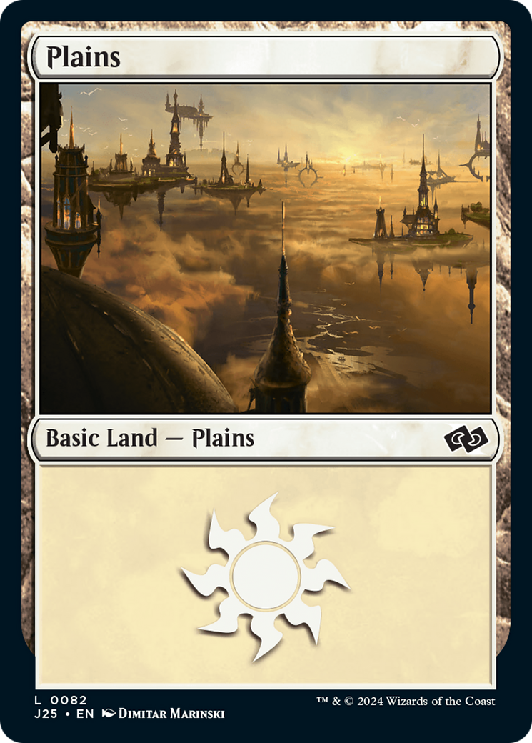 Plains (J25-082) - Foundations Jumpstart – Danireon Cards & Games