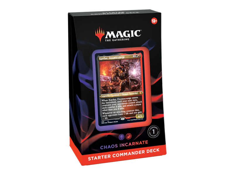 MTG - Starter Commander Deck - Chaos Incarnate – Danireon Cards & Games