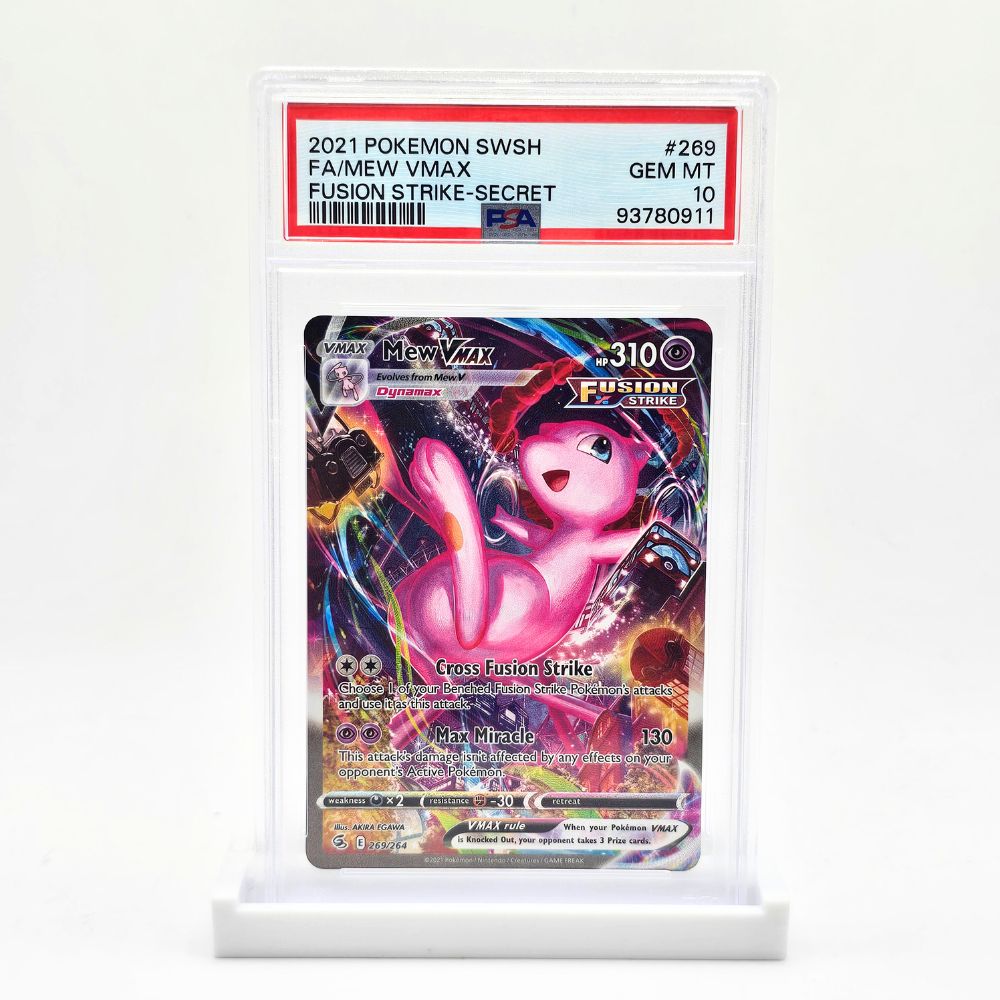 PSA 10 Mew VMAX Alternate Art - Fusion Strike – Danireon Cards & Games