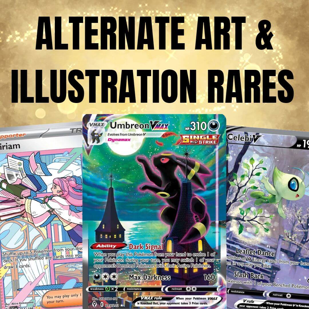 Buy Alternate Art & Illustration Rare Pokémon Cards – Danireon Cards ...