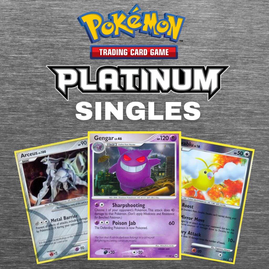 Pokémon Platinum Cards | Pokémon Platinum Singles – Danireon Cards & Games