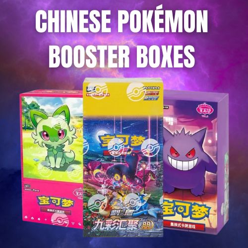 Chinese Pokémon Booster Boxes | Danireon – Danireon Cards & Games