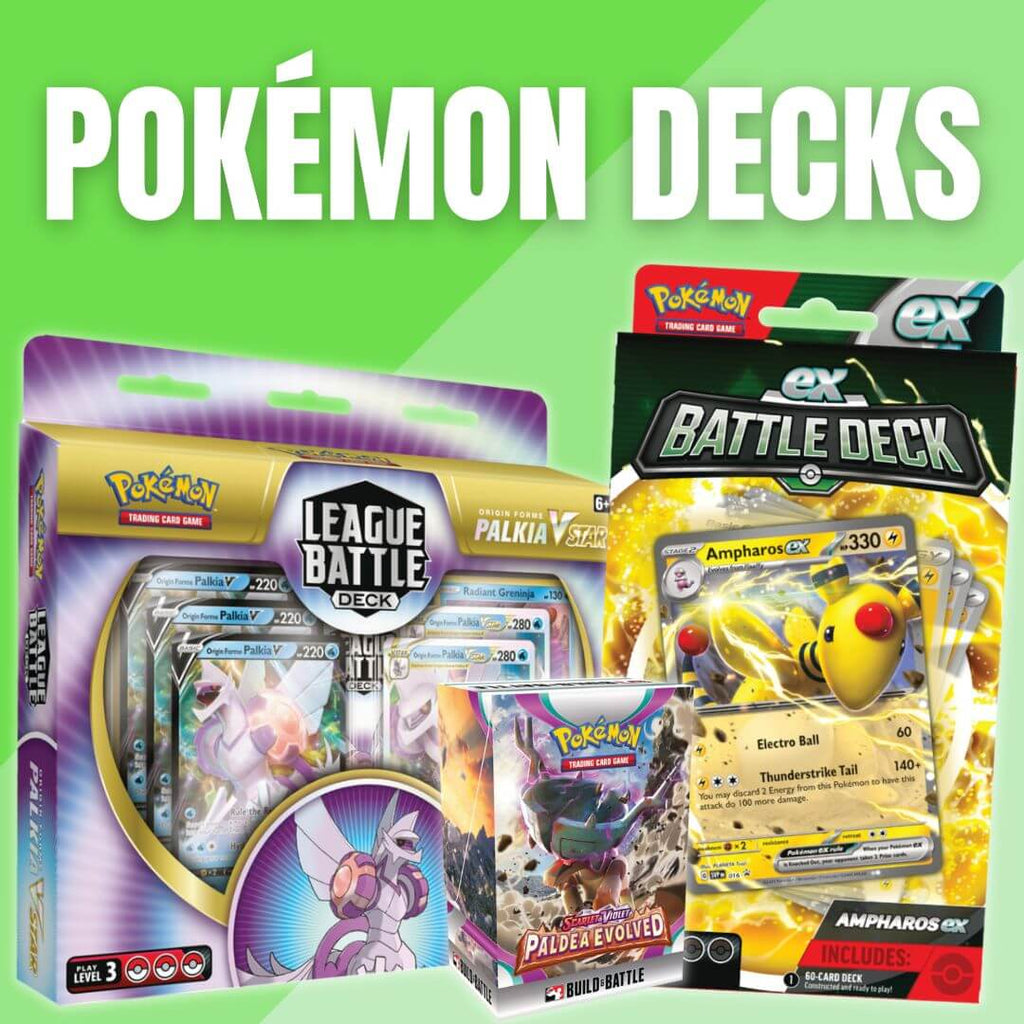 Buy Pokémon decks - Premade Pokémon Decks, Battle Decks