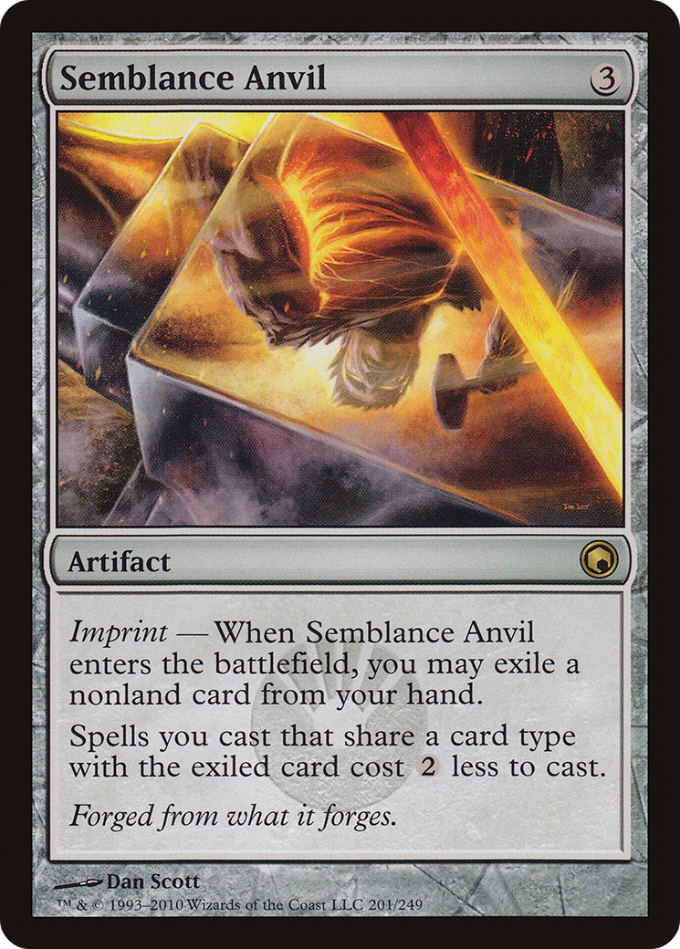 Semblance Anvil (SOM-201) - Scars of Mirrodin – Danireon Cards & Games