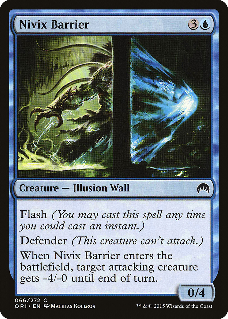 Nivix Barrier (ORI-066) - Magic Origins – Danireon Cards & Games