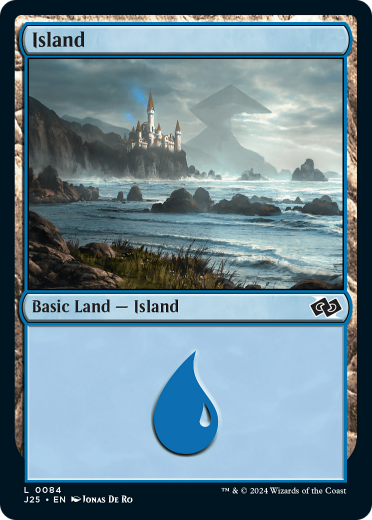 Island (J25-084) - Foundations Jumpstart – Danireon Cards & Games