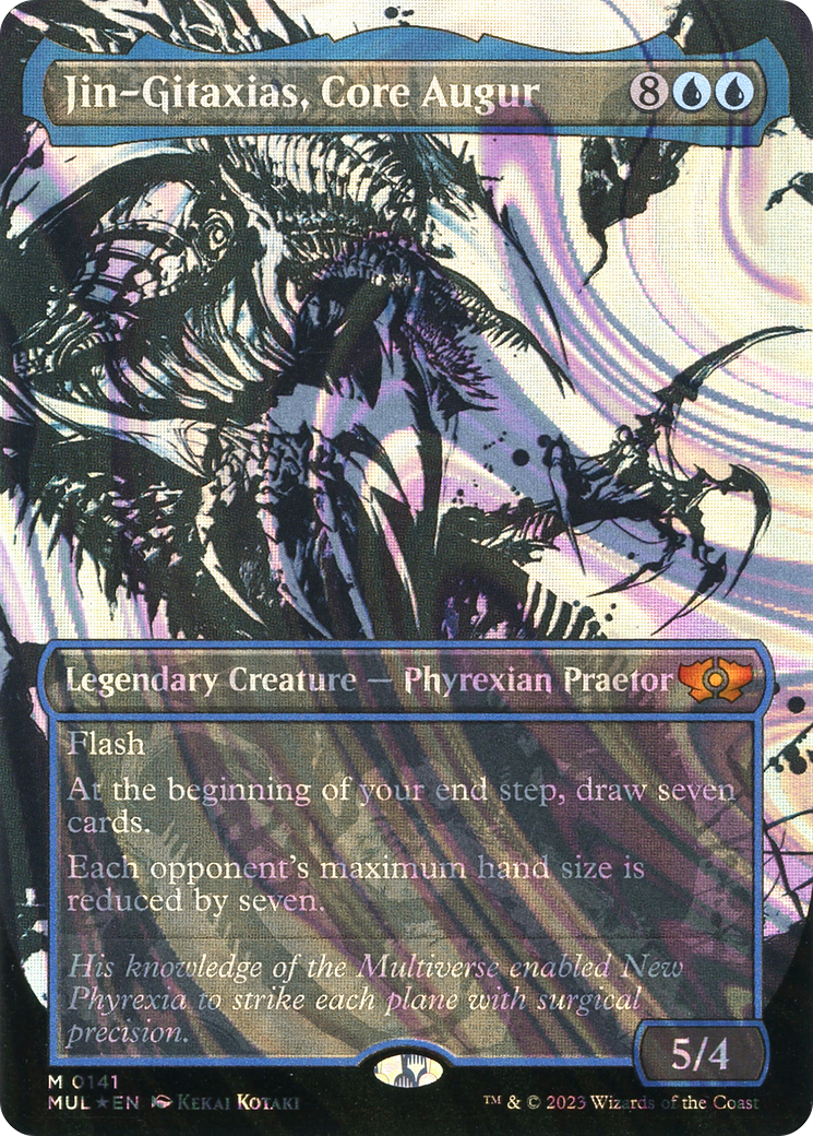 Jin-Gitaxias, Core Augur (MUL-141) - Multiverse Legends: (Showcase) (B – Danireon Cards & Games