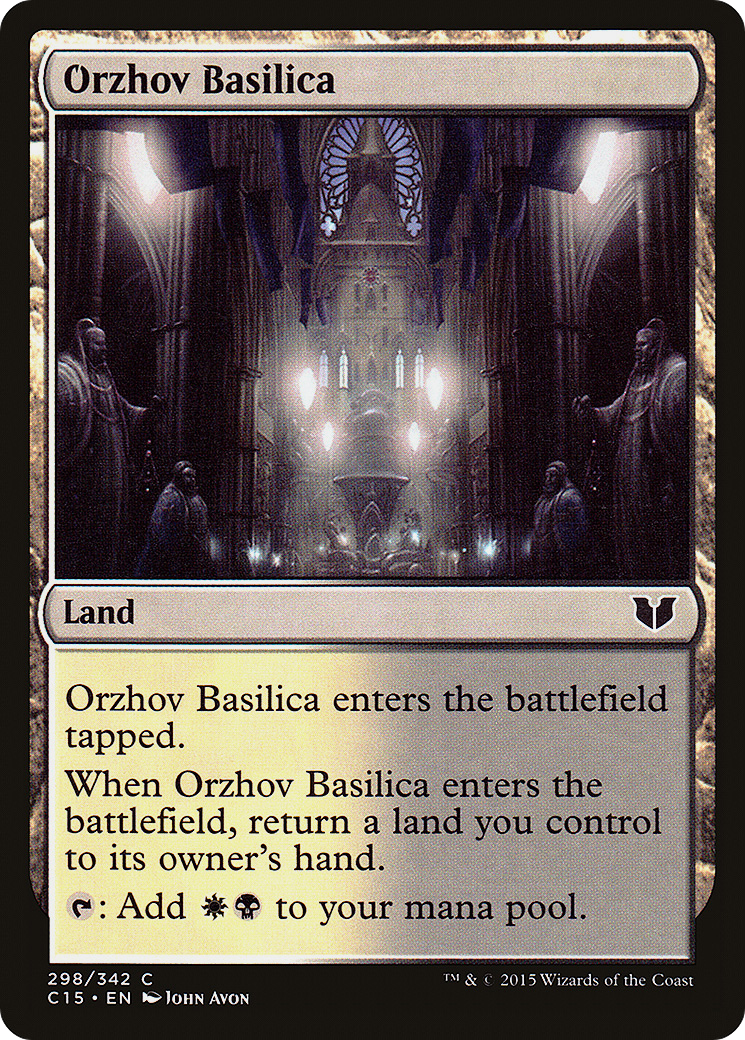 Orzhov Basilica (C15-298) - Commander 2015 – Danireon Cards & Games
