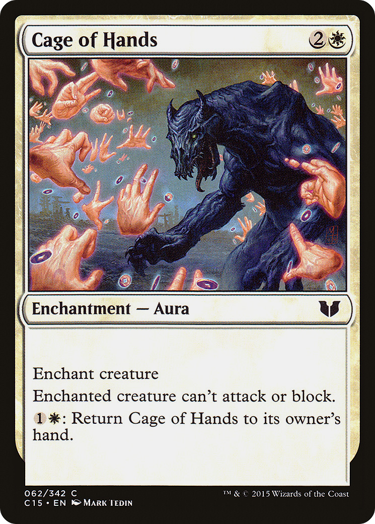 Cage of Hands (C15-062) - Commander 2015 – Danireon Cards & Games