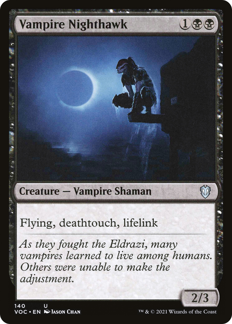 Vampire Nighthawk (VOC-140) - Crimson Vow Commander – Danireon Cards ...
