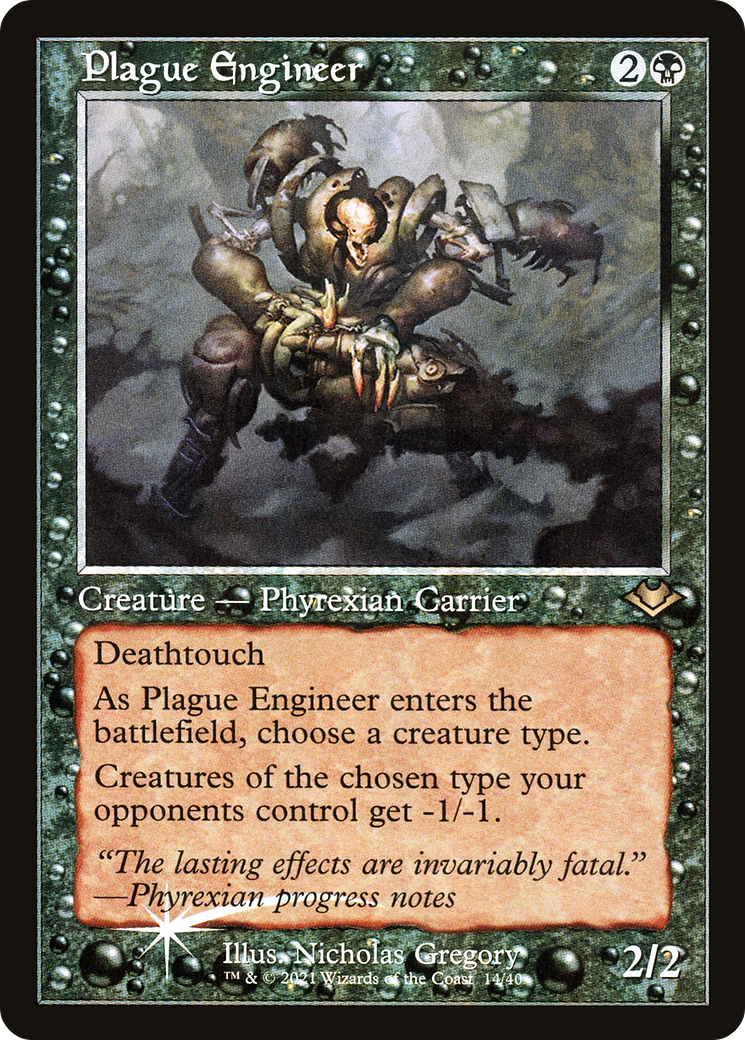 Plague Engineer (MH1-014) - Modern Horizons 1 Timeshifts Foil ...