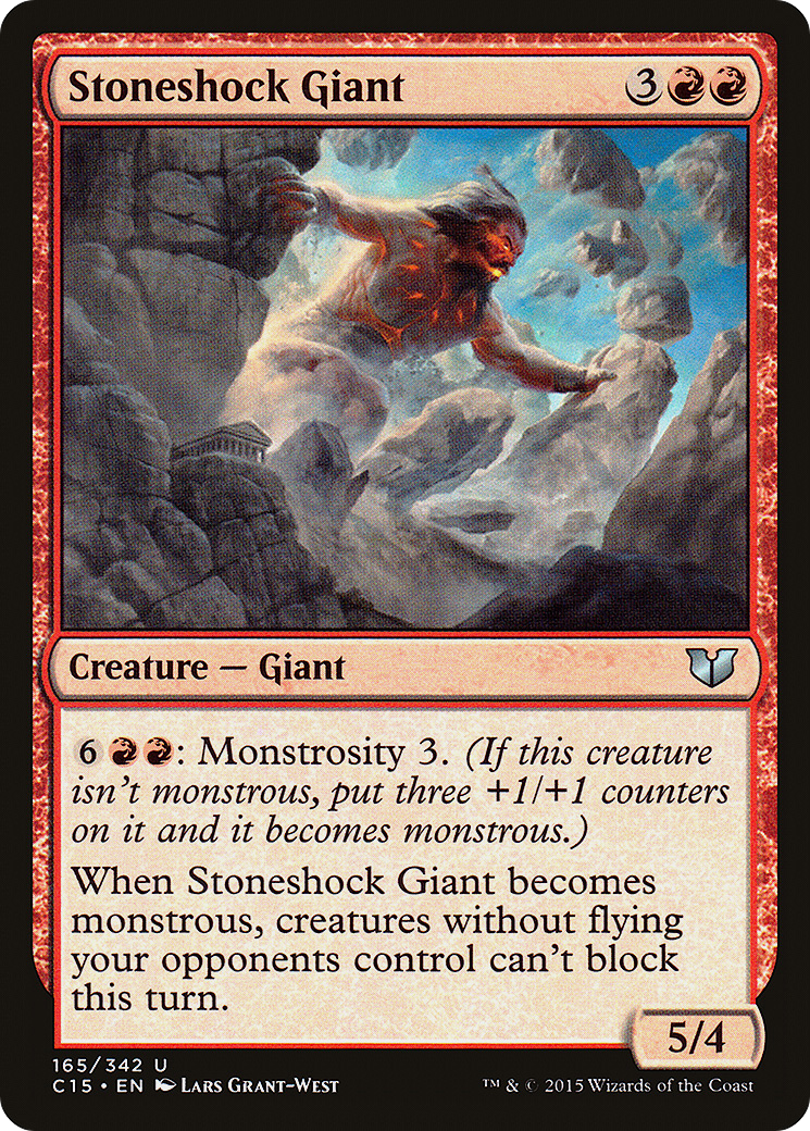 Stoneshock Giant (C15-165) - Commander 2015 – Danireon Cards & Games