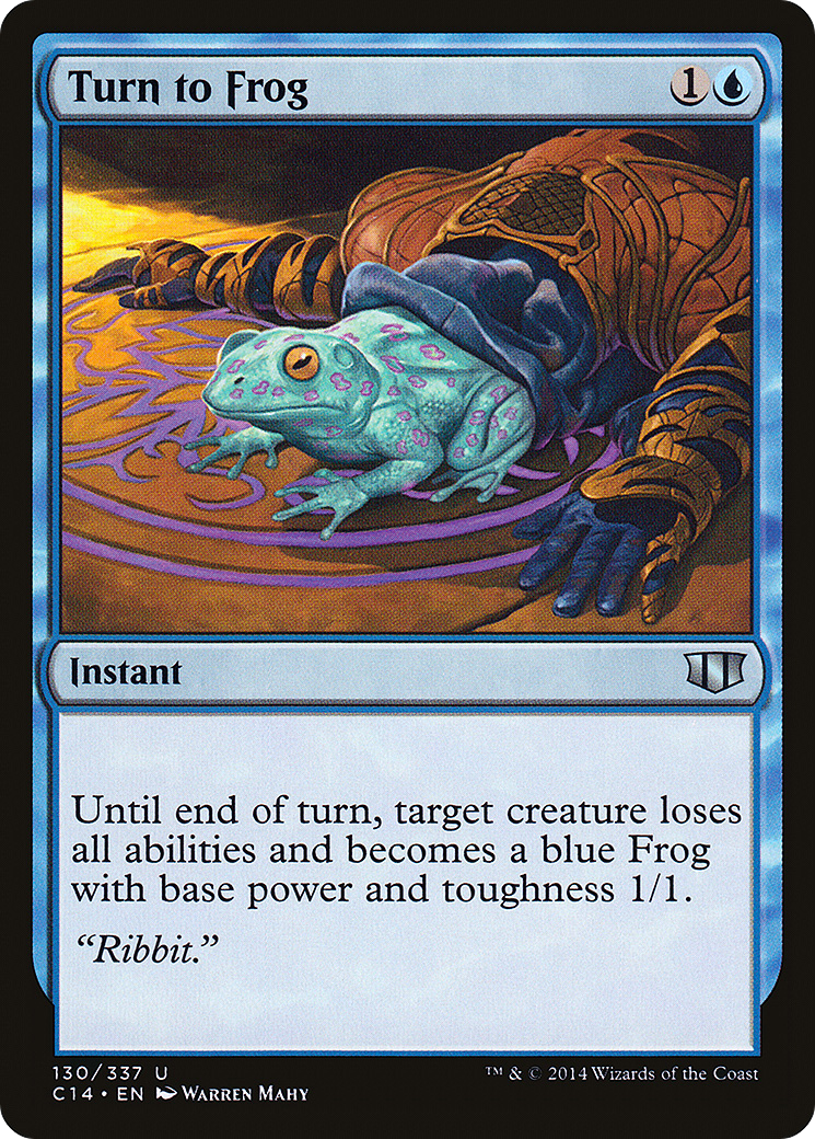 Turn to Frog (C14-130) - Commander 2014 – Danireon Cards & Games