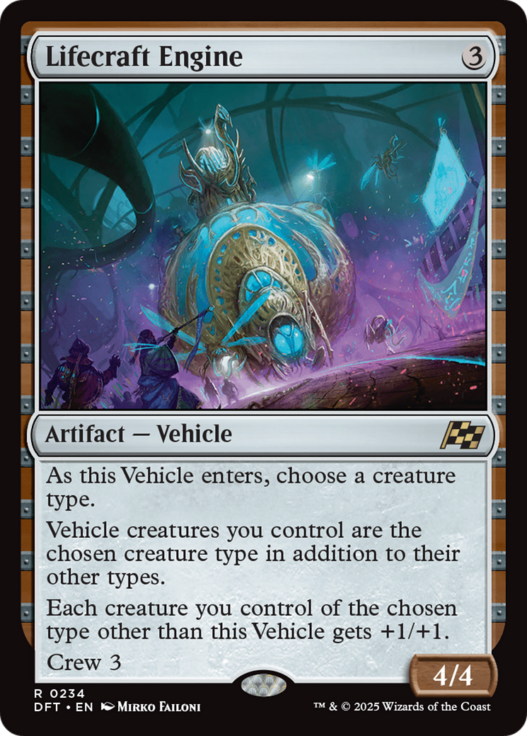 Lifecraft Engine (DFT-234) - Aetherdrift Foil – Danireon Cards & Games