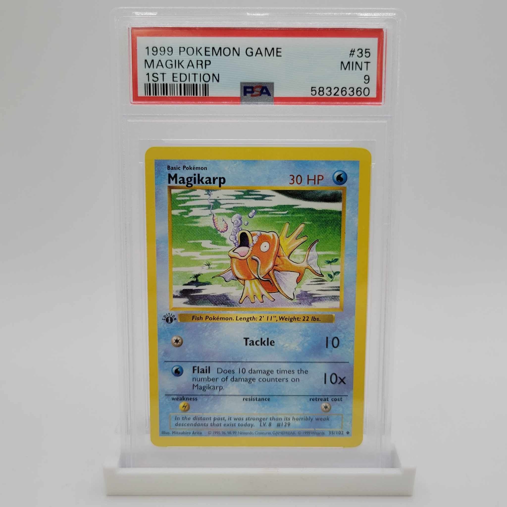 PSA 9 Magikarp 1st Edition - Base Set English – Danireon Cards & Games