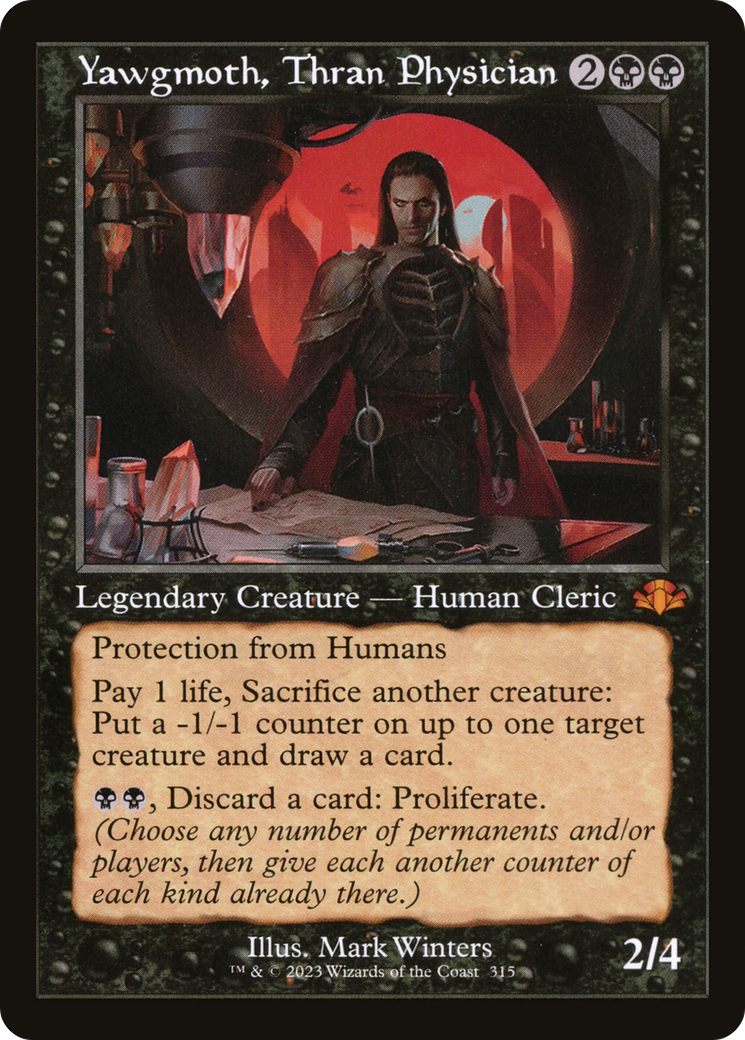 Yawgmoth, Thran Physician (DMR-315) - Dominaria Remastered – Danireon Cards & Games