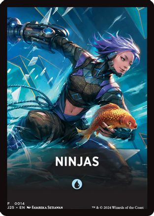 Ninjas Theme Card (-014) - Foundations Jumpstart – Danireon Cards & Games