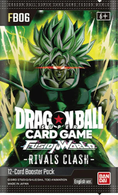 Dragon Ball Super - Fusion World - Rivals Clash (FB06) Booster Pack – Danireon Cards & Games