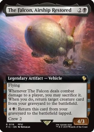 The Falcon, Airship Restored (Extended Art) (FIC-116) - Commander: FIN ...