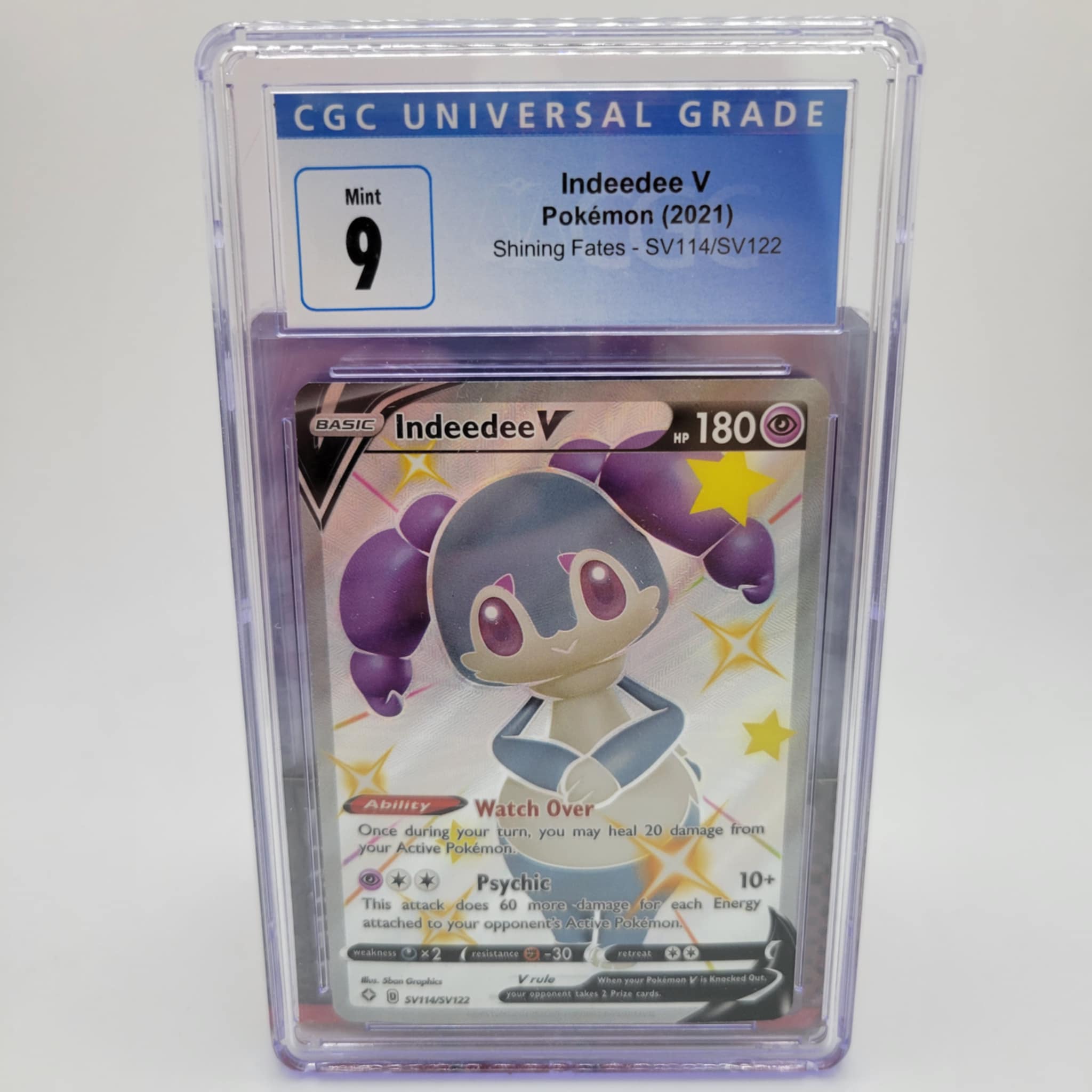 CGC 9 Indeedee V Shiny - Shining Fates English – Danireon Cards & Games