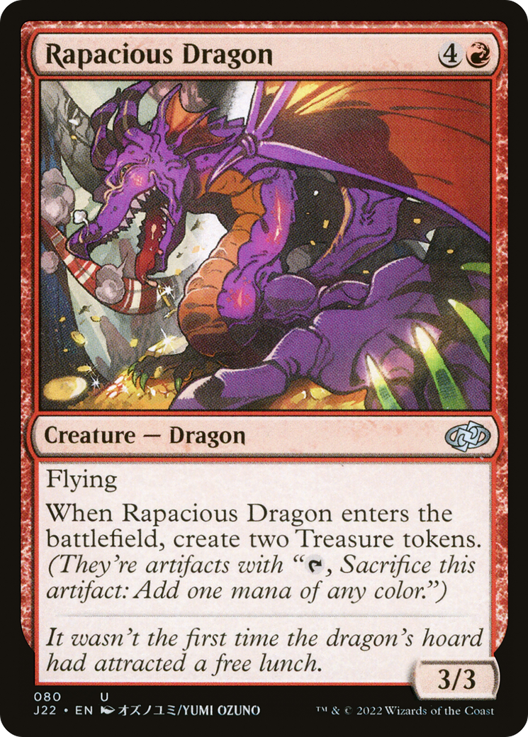 Rapacious Dragon (J22-080) - Jumpstart 2022 – Danireon Cards & Games