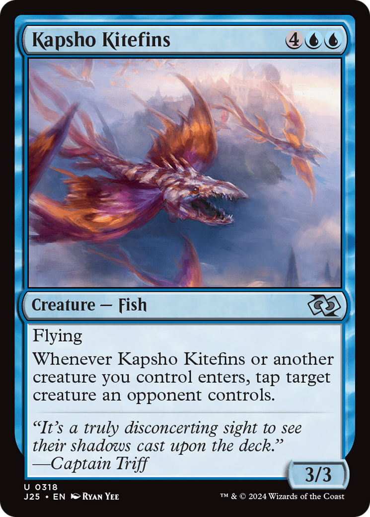 Kapsho Kitefins (J25-318) - Foundations Jumpstart – Danireon Cards & Games