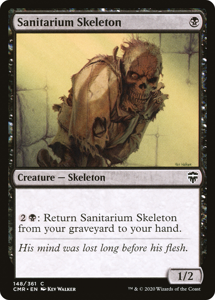 Sanitarium Skeleton (CMR-148) - Commander Legends Foil – Danireon Cards ...