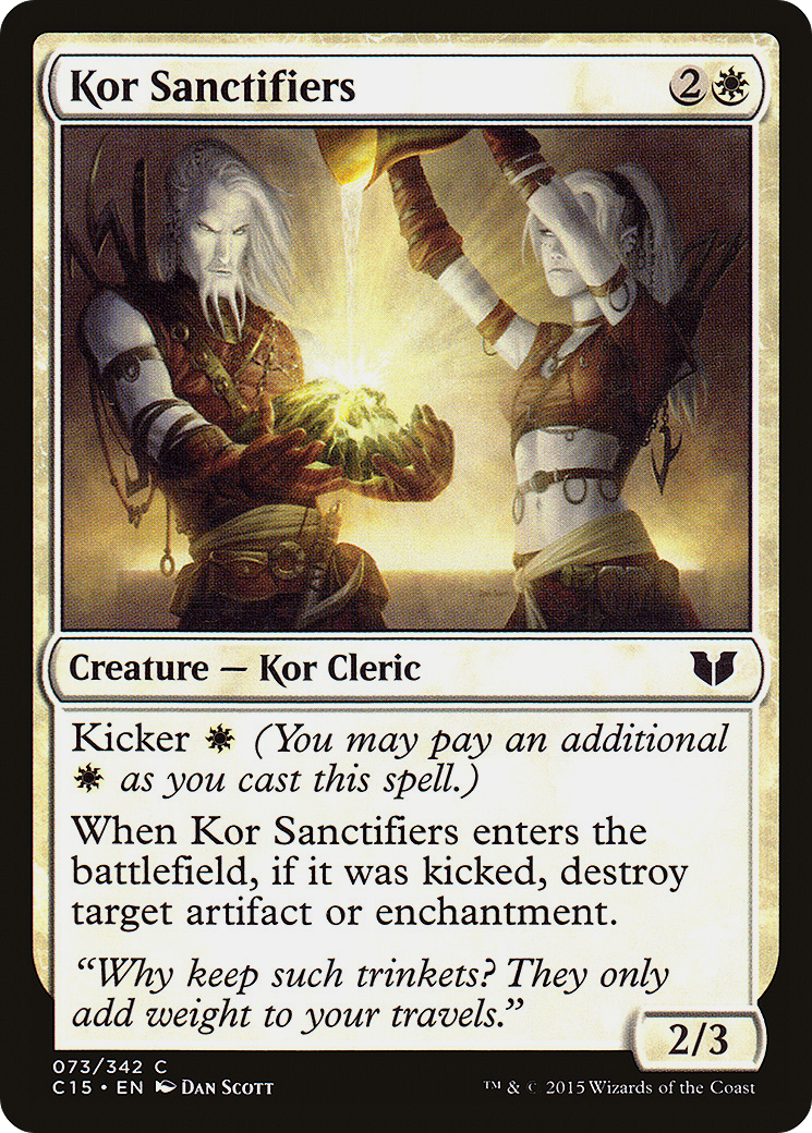 Kor Sanctifiers (C15-073) - Commander 2015 – Danireon Cards & Games