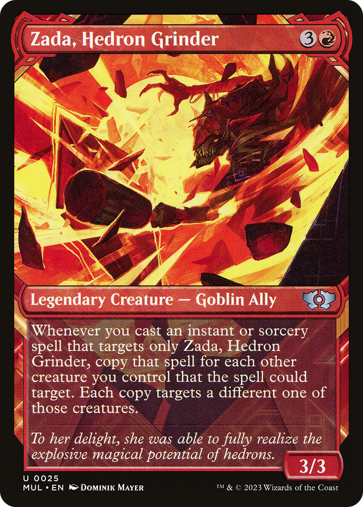 Zada, Hedron Grinder (MUL-025) - Multiverse Legends: (Showcase) – Danireon Cards & Games