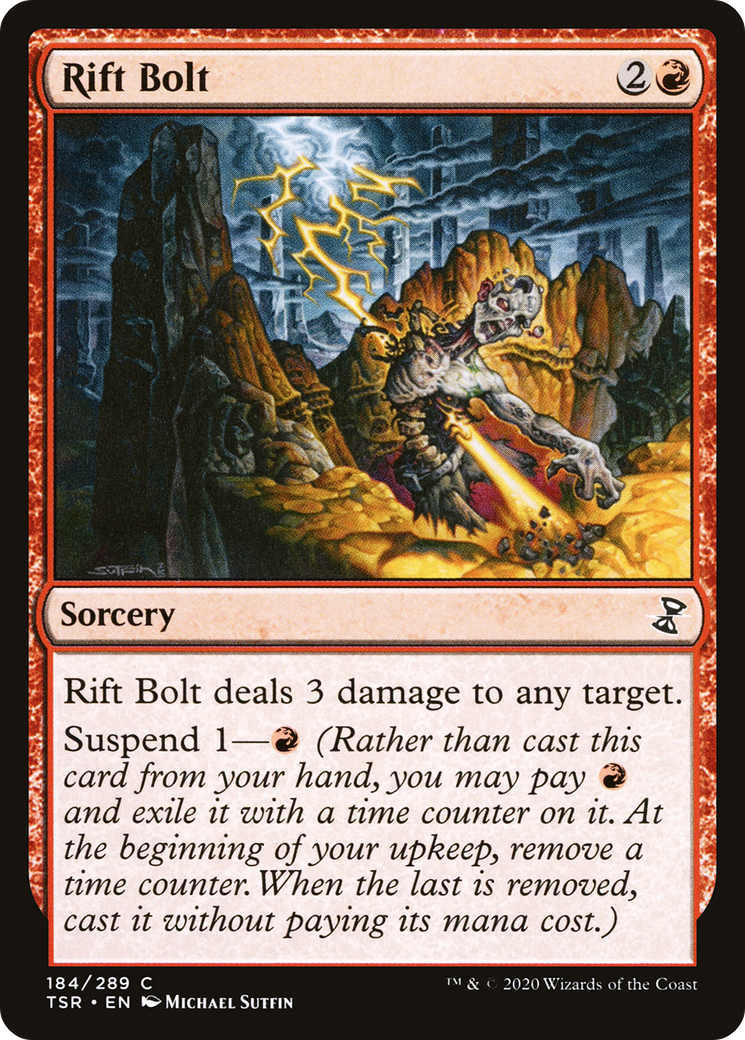 Rift Bolt (TSR-184) - Time Spiral Remastered – Danireon Cards & Games