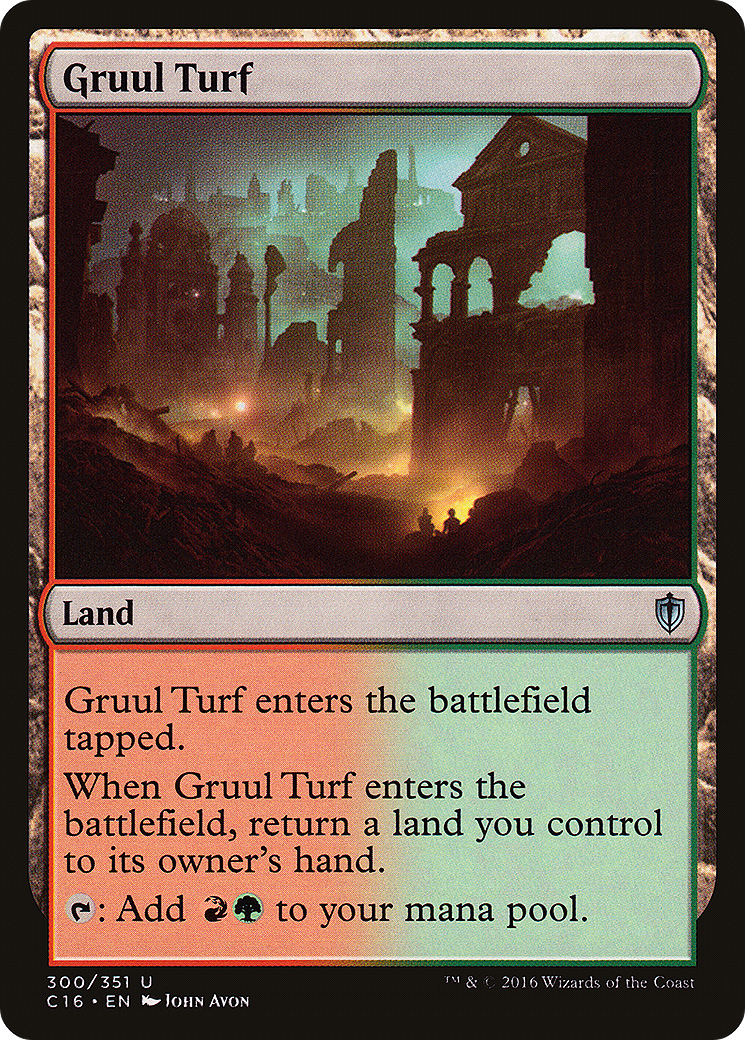 Gruul Turf (C16-300) - Commander 2016 – Danireon Cards & Games