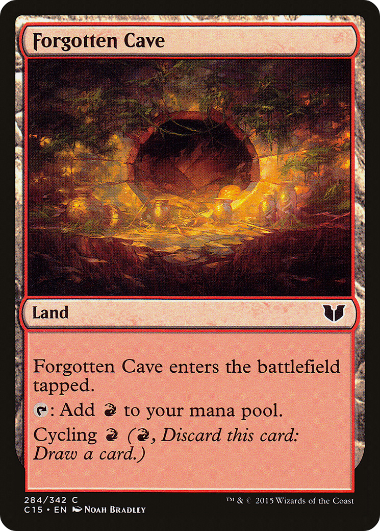 Forgotten Cave (C15-284) - Commander 2015 – Danireon Cards & Games