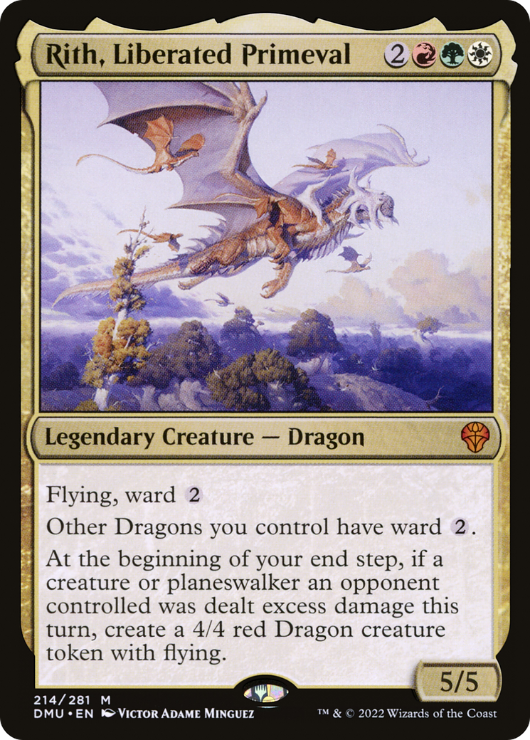 Rith, Liberated Primeval (DMU-214) - Dominaria United – Danireon Cards ...