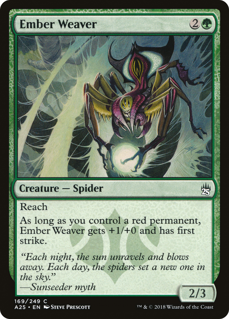 Ember Weaver (A25-169) - Masters 25 – Danireon Cards & Games