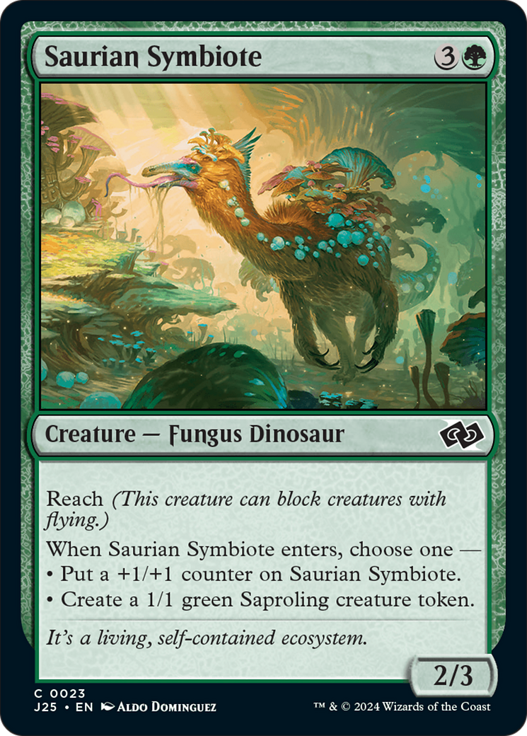 Saurian Symbiote (J25-023) - Foundations Jumpstart – Danireon Cards & Games