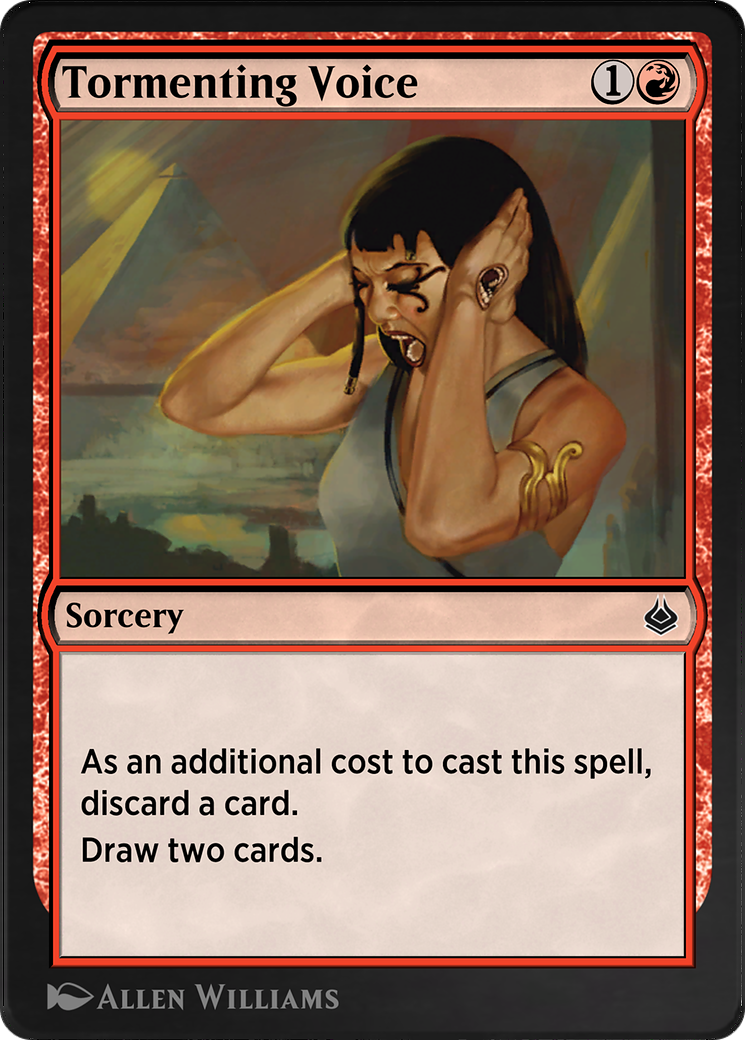 Tormenting Voice (AKR-179) - Amonkhet Remastered – Danireon Cards & Games