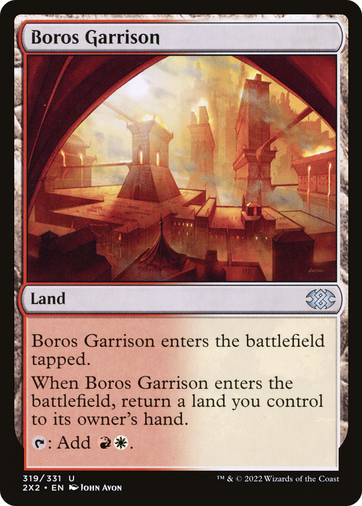 Boros Garrison (2X2-319) - Double Masters 2022 Foil – Danireon Cards ...
