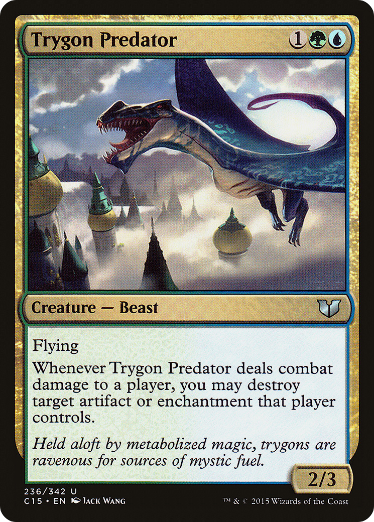 Trygon Predator (C15-236) - Commander 2015 – Danireon Cards & Games