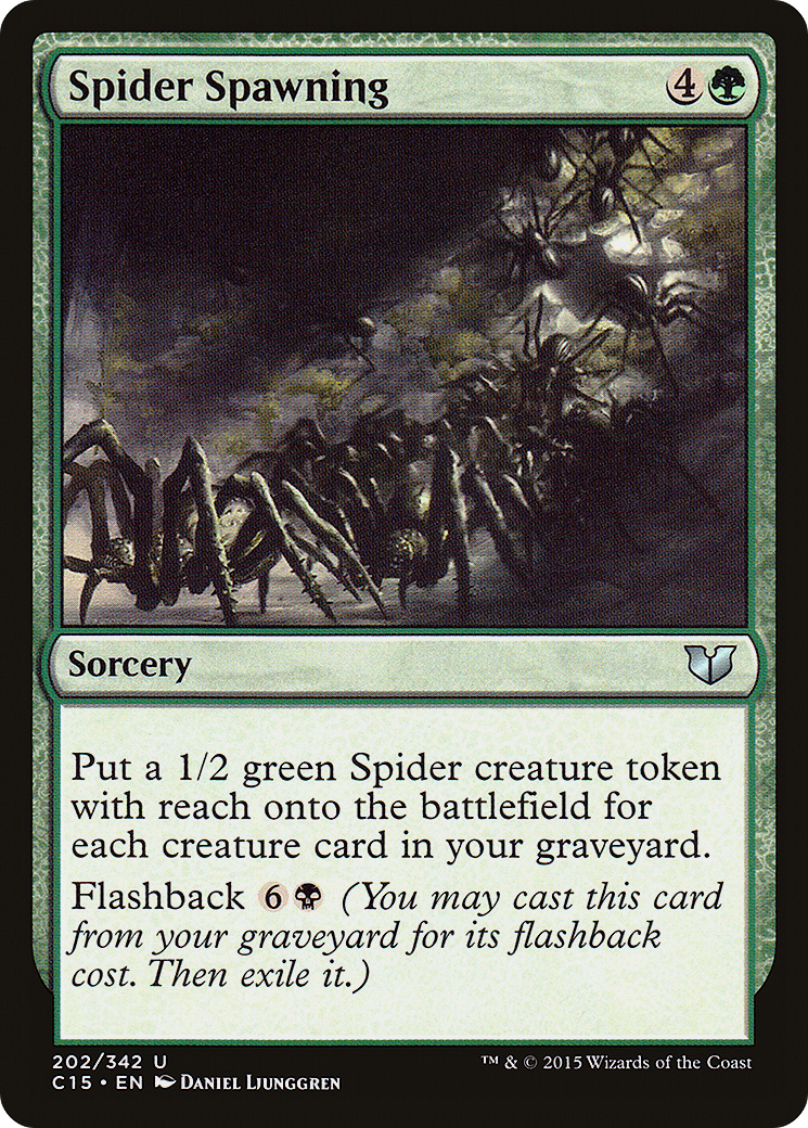 Spider Spawning (C15-202) - Commander 2015 – Danireon Cards & Games
