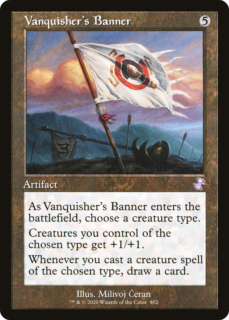 Vanquisher's Banner (TSR-402) - Time Spiral Remastered Foil – Danireon ...