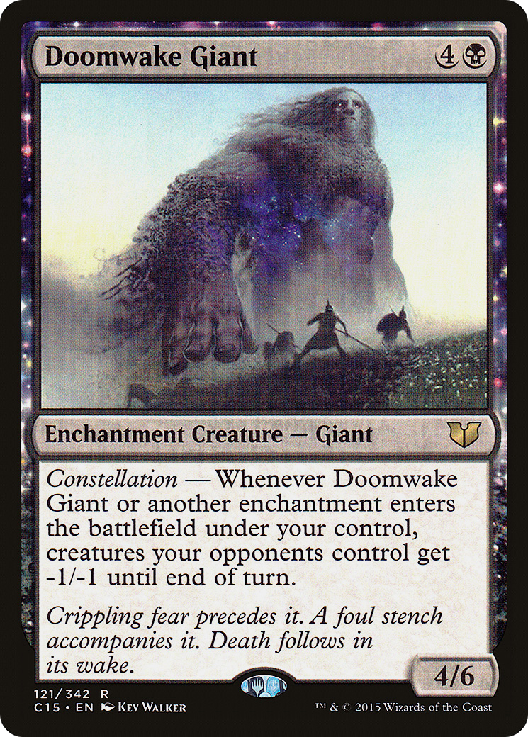 Doomwake Giant (C15-121) - Commander 2015: (enchantment) – Danireon ...