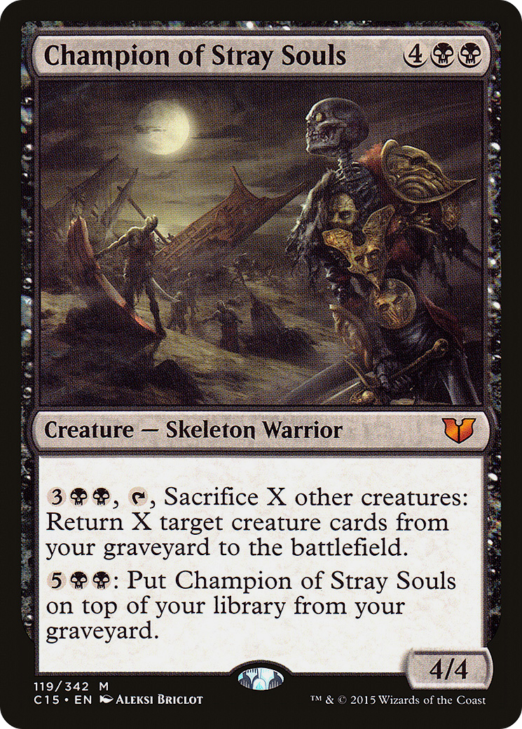 Champion of Stray Souls (C15-119) - Commander 2015 – Danireon Cards & Games