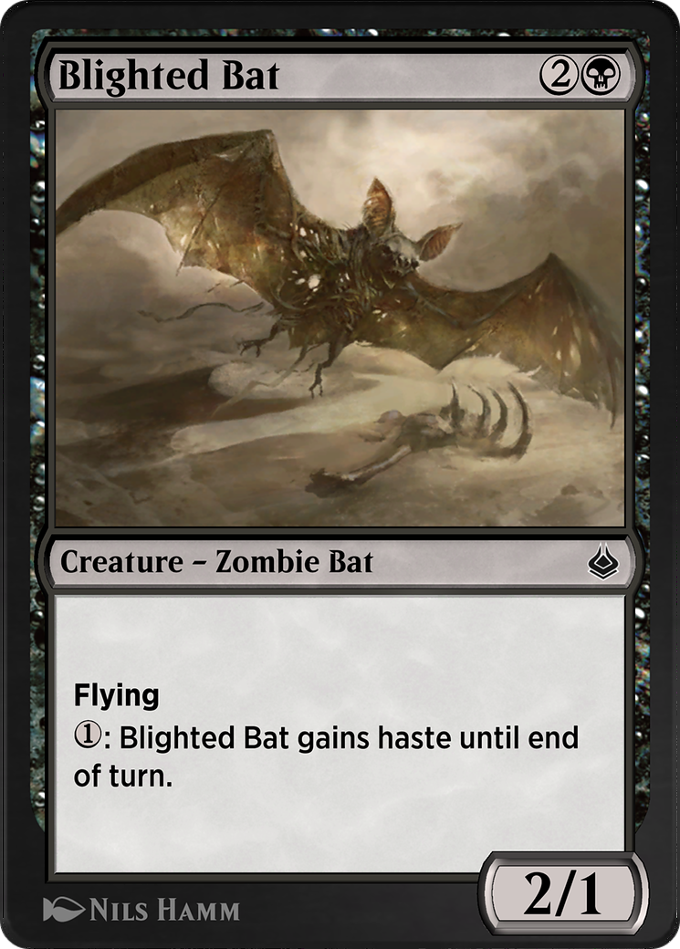 Blighted Bat (AKR-093) - Amonkhet Remastered – Danireon Cards & Games