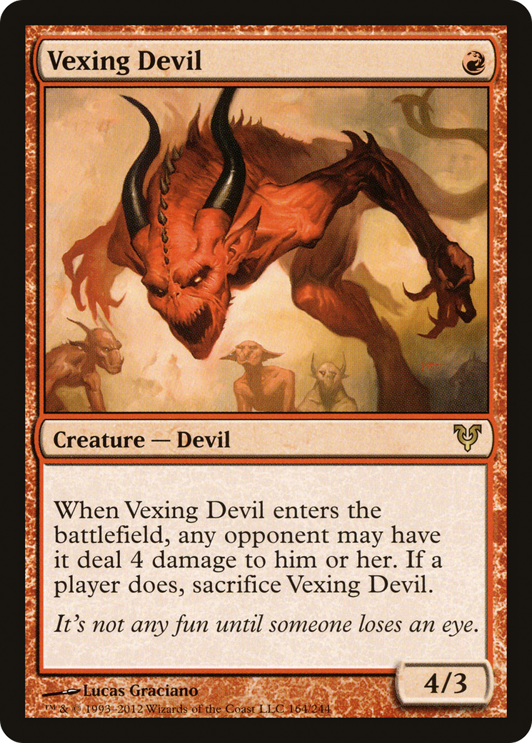 Vexing Devil (AVR-164) - Avacyn Restored – Danireon Cards & Games