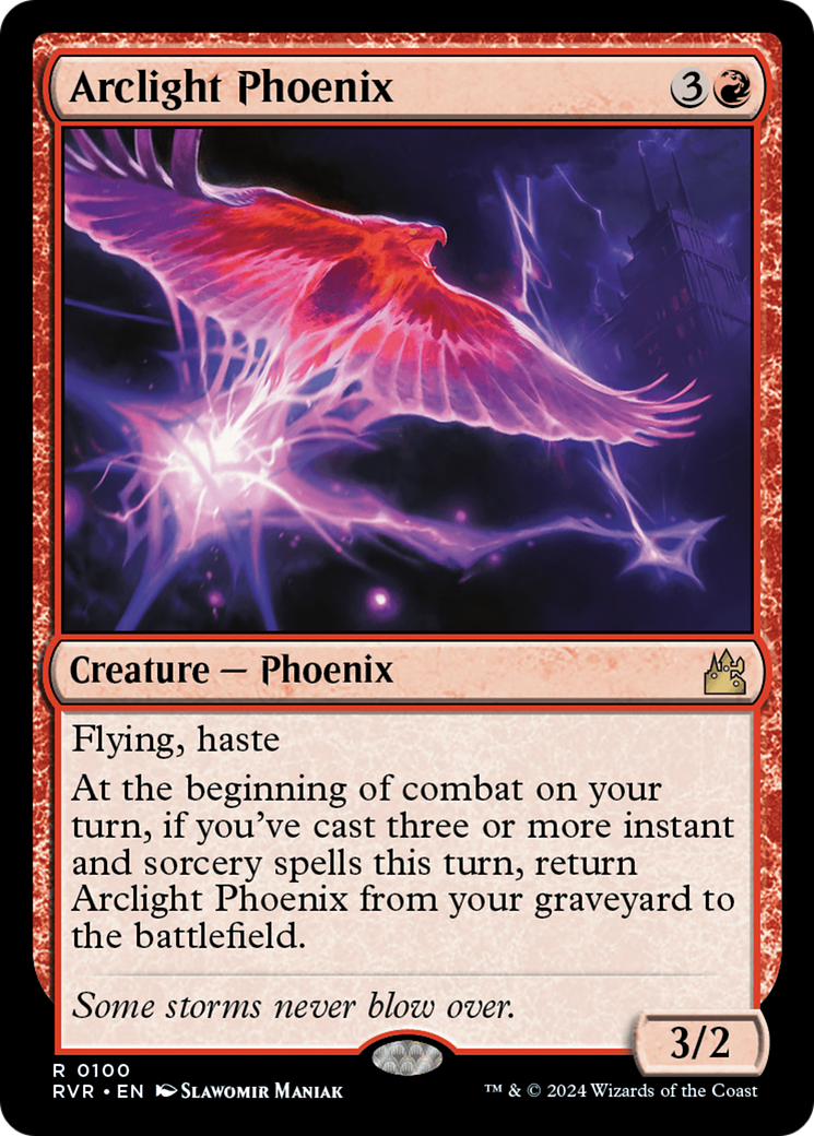 Arclight Phoenix (RVR-100) - Ravnica Remastered Foil – Danireon Cards ...